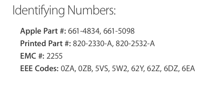 Finding and decoding your MacBook EEE code | BeetsBlog